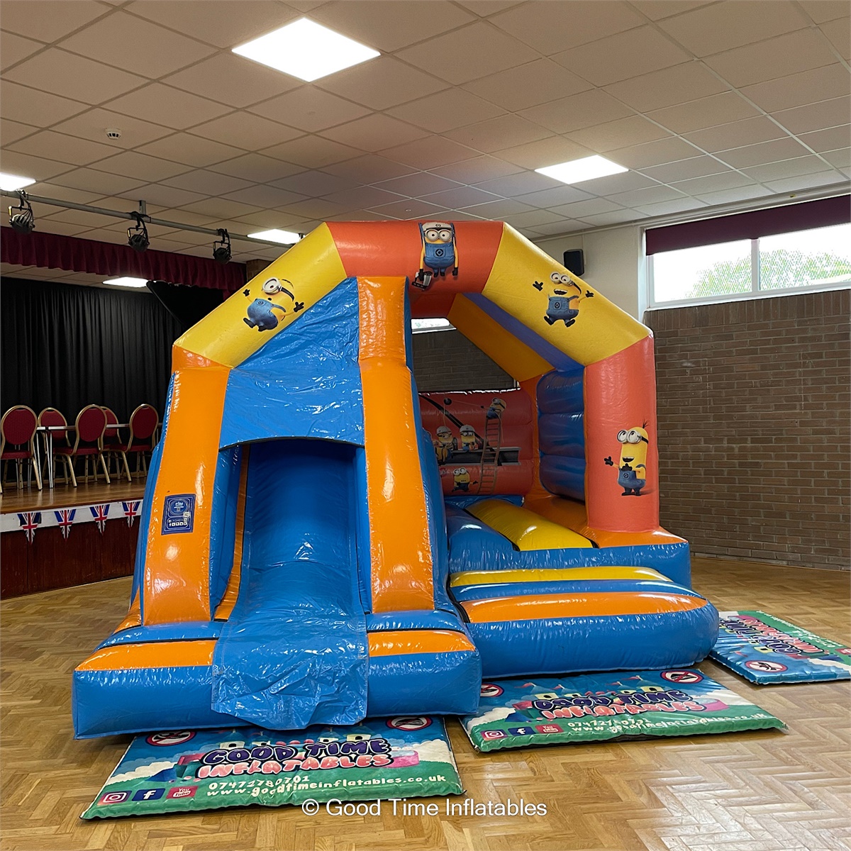 Minions Bouncy Castle Combo | Durham, Sunderland, Newcastle